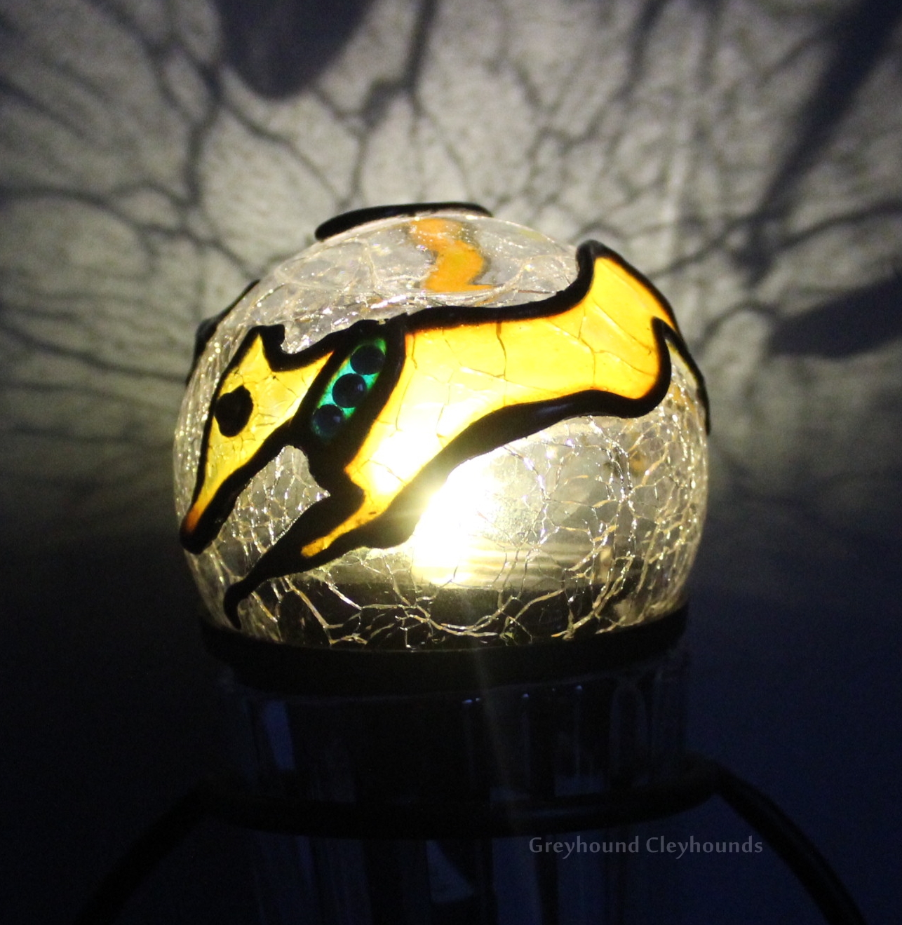 Greyhound Whippet Solar Lights – Greyhound Cleyhounds